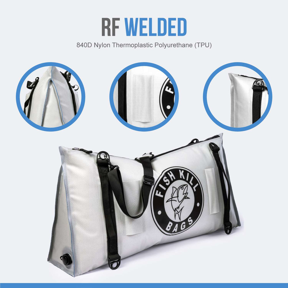 FISH KILL BAGS 36" Insulated Fish Kill Cooler Kill Bag 56 Quarts, USA